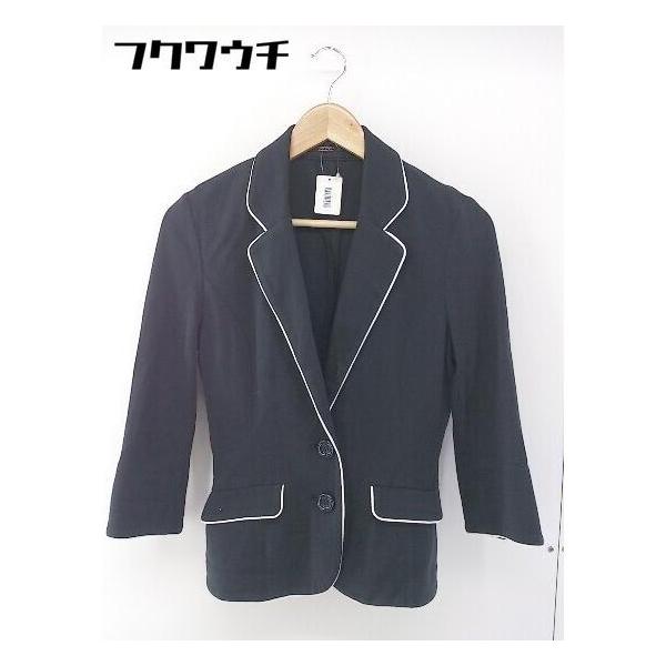 管理番号： 110526000930120210605ベースW267/大付属品： 無素材： 画像参照色： ブラックサイズ： サイズ38梱包サイズ： 通常採寸サイズ： 着丈：約54cm　肩幅：約37cm　身幅：約40cm　袖丈：約46cm