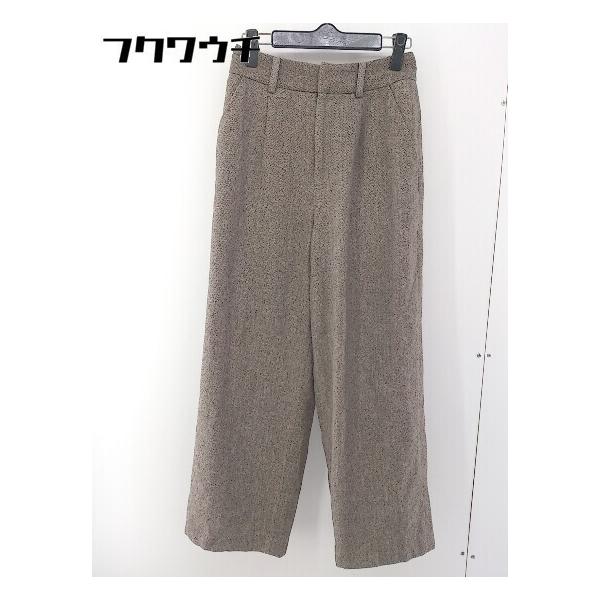 管理番号： 110602000560120210616ベースW482/成付属品： 無<br/>素材タグはありますが薄れていて見えないため、表記なしとさせていただきます。素材： 画像参照色： ブラウン系サイズ： サイズ36梱包サイ...