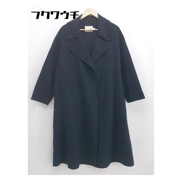 管理番号： 110609000125120210625ベースW492/成付属品： ウエストリボン素材： 画像参照色： ネイビー系サイズ： サイズXS梱包サイズ： 大採寸サイズ： 着丈：約115cm　肩幅：約51cm　身幅：約57cm　袖丈：...