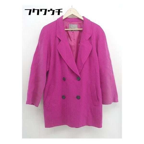 管理番号： 110624001213720210702ベースW497/成付属品： 無素材： 画像参照色： マゼンタ系サイズ： サイズ9梱包サイズ： 大採寸サイズ： 着丈：約79cm　肩幅：-cm　身幅：約54.5cm　袖丈：約75.5cm