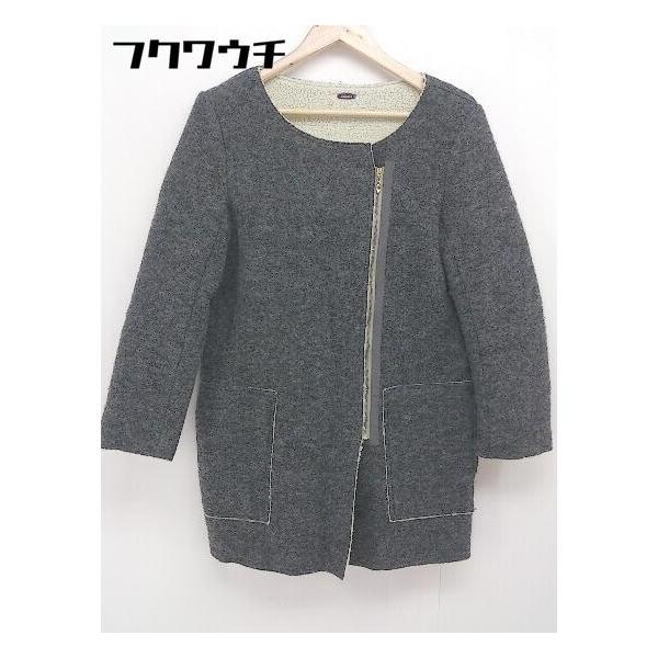 管理番号： 110709001021220210727ベースW526/成付属品： 無素材： 画像参照色： グレー系サイズ： サイズM梱包サイズ： 大採寸サイズ： 着丈：約76cm　肩幅：約39cm　身幅：約49cm　袖丈：約55.5cm