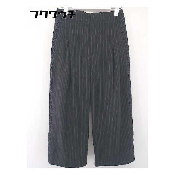 管理番号： 110713000103320210723ベースW41/長付属品： 無　　　　 全体的に毛玉あり。素材： 画像参照色： ブラック ホワイト系サイズ： サイズF梱包サイズ： 通常採寸サイズ： 股上：約35cm　股下：約46cm　ウ...