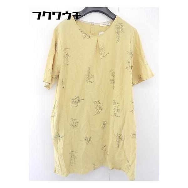 管理番号： 110713000967120210803ベースW43/長<br>付属品： 無<br>　　　　 全体的に擦れ感あり。<br>素材： 画像参照<br>色： イエロー グレー系<...