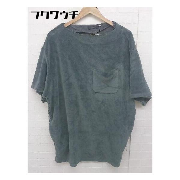 管理番号： 110715001306120210902ベースW434/大<br>付属品： 無<br>　　　　 正面胸元付近に小汚れあり。<br>素材： 画像参照<br>色： ダークグレー系&l...