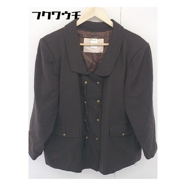 管理番号： 110723000056120210730ベースW31/横付属品： 無素材： 画像参照色： ブラウンサイズ： 表記なし梱包サイズ： 通常採寸サイズ： 着丈：約62cm　肩幅：約43cm　身幅：約51cm　袖丈：約53cm