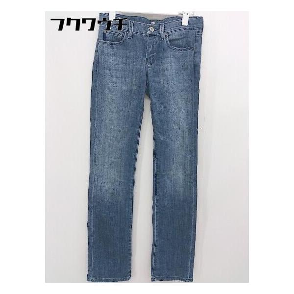 管理番号： 110803000329520210818ベースW76/野付属品： 無　裾に擦れ、破れあり。素材： 画像参照色： ネイビーサイズ： サイズ12梱包サイズ： 通常採寸サイズ： 股上：約19cm　股下：約72cm　ウエスト：約35c...