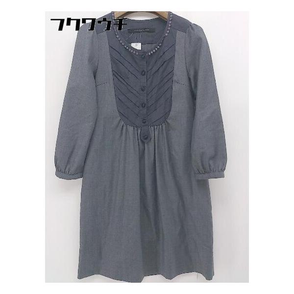 管理番号： 110804000115120210818ベースW47/長<br>付属品： 替えボタン1個<br>　　　　 所々に毛玉あり<br>素材： 画像参照<br>色： グレー<br&...