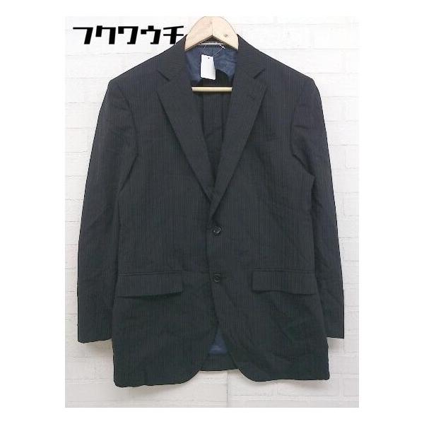 管理番号： 110823000588420210907ベースW133/野付属品： 無 数か所に小さな汚れあり。素材： 画像参照色： ネイビー ホワイトサイズ： サイズ94A6梱包サイズ： 通常採寸サイズ： 着丈：約73cm　肩幅：約45cm...