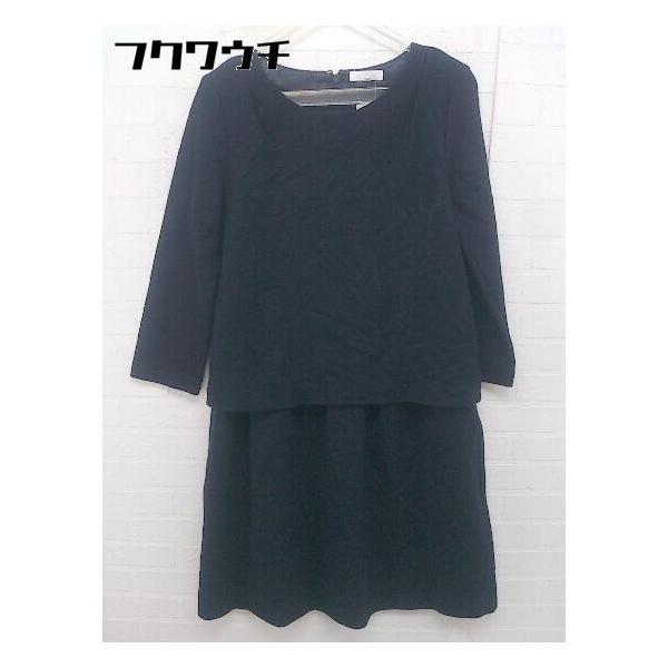 管理番号： 110826000266220210903ベースW119/野<br>付属品： 無　全体的に毛羽立ちあり。<br>素材： 画像参照<br>色： ネイビー<br>サイズ： サイズ38&...