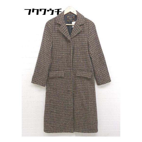 管理番号： 110828000011220210904ベースW874/藁付属品： 無素材： 画像参照色： ブラウン系 ブラックサイズ： 表記なし梱包サイズ： 大採寸サイズ： 着丈：約109cm　肩幅：約39cm　身幅：約51cm　袖丈：約60cm