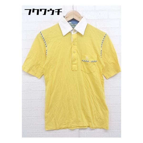 管理番号： 110902001002620210911ベースW65/横付属品： 無　　　　 全体的に多少の擦れあり。素材： 画像参照色： イエロー ホワイトサイズ： サイズ 1梱包サイズ： 通常採寸サイズ： 着丈：約66cm　肩幅：約40c...