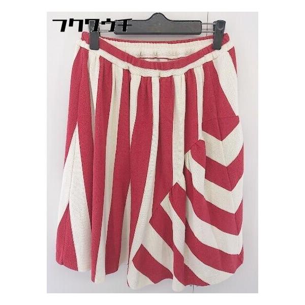 管理番号： 110903001468720210914ベースW590/成付属品： 無素材： 画像参照色： ベージュ系 レッド系サイズ： サイズF梱包サイズ： 通常採寸サイズ： 総丈：約56.5cm　ウエスト：約31cm　ヒップ：約56cm