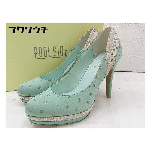 管理番号： 110906000101520210923ベースS648/菅付属品： 箱　　　　 箱の表記サイズが違います。素材： ポリエステル系/ラバーソール色： グリーンサイズ： サイズ23.5梱包サイズ： 通常採寸サイズ： 底長：-cm　...