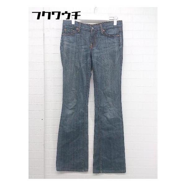 管理番号： 110909000204420211006ベースW980/菅付属品： 無　　　　 裾に破れあり。素材： 画像参照色： インディゴサイズ： サイズ26梱包サイズ： 通常採寸サイズ： 股上：約18cm　股下：約80cm　ウエスト：約...