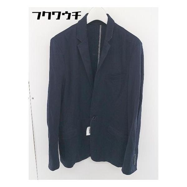 管理番号： 110909000293820211001ベースW603/成付属品： 無素材： 画像参照色： ネイビー系サイズ： サイズ02梱包サイズ： 通常採寸サイズ： 着丈：約68.5cm　肩幅：約41cm　身幅：約48.5cm　袖丈：約62cm