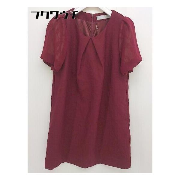 管理番号： 110909001426920211012ベースW72/長<br>付属品： 無<br>素材： 画像参照<br>色： バーガンディ系<br>サイズ： サイズF<br>梱包...