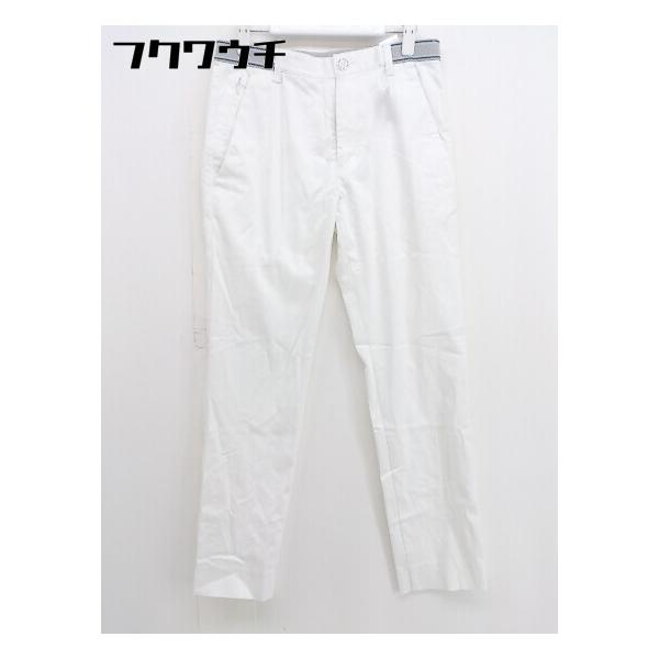 管理番号： 110913000024520210916ベースW59/長付属品： 無　　　　 やや擦れ感あり。素材： 画像参照色： ホワイト グレー系サイズ： サイズ1076梱包サイズ： 通常採寸サイズ： 股上：約25cm　股下：約74cm　...