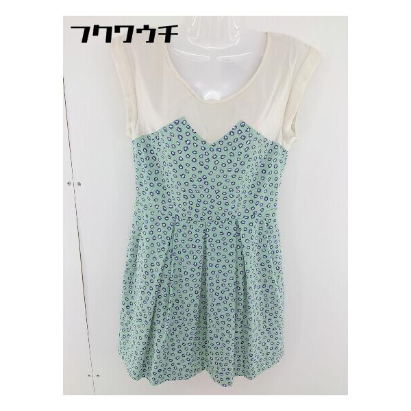 管理番号： 110916000775720210921ベースW595/成<br>付属品： 無<br>素材： 画像参照<br>色： グリーン系 ベージュ系<br>サイズ： サイズM<br&...