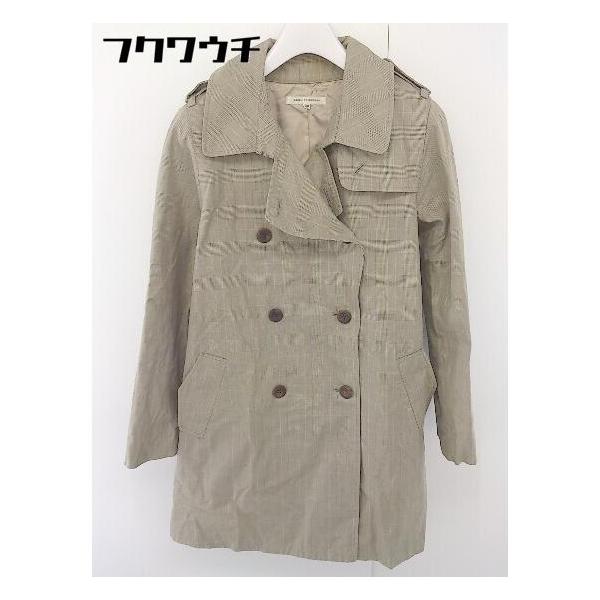 管理番号： 110927000930620210930ベースW552/大付属品： ウエストベルト　　　　 首周りや袖口に汚れあり。素材： 画像参照色： ベージュ系サイズ： サイズ36梱包サイズ： 大採寸サイズ： 着丈：約79cm　肩幅：-c...