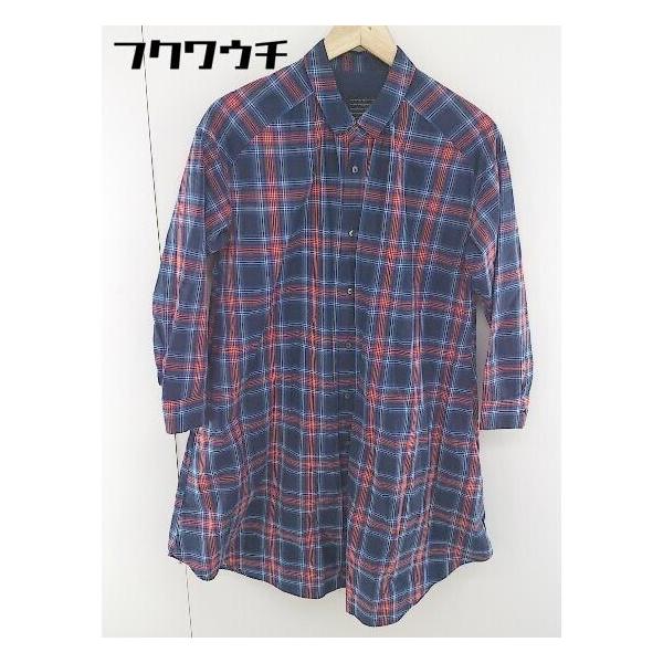 管理番号： 111013001218320211023ベースW607/大付属品： 替えボタン　　　　 首周りや袖口に薄汚れあり。素材： 画像参照色： ネイビーサイズ： サイズF梱包サイズ： 通常採寸サイズ： 着丈：約96cm　肩幅：約51....