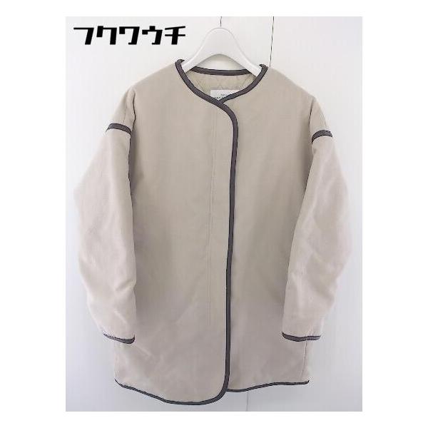 管理番号： 111014001216620211019ベースW77/長付属品： 無　　　　 やや擦れ感あり。素材： 画像参照色： ベージュサイズ： サイズF梱包サイズ： 大採寸サイズ： 着丈：約85cm　肩幅：約57cm　身幅：約59cm　...