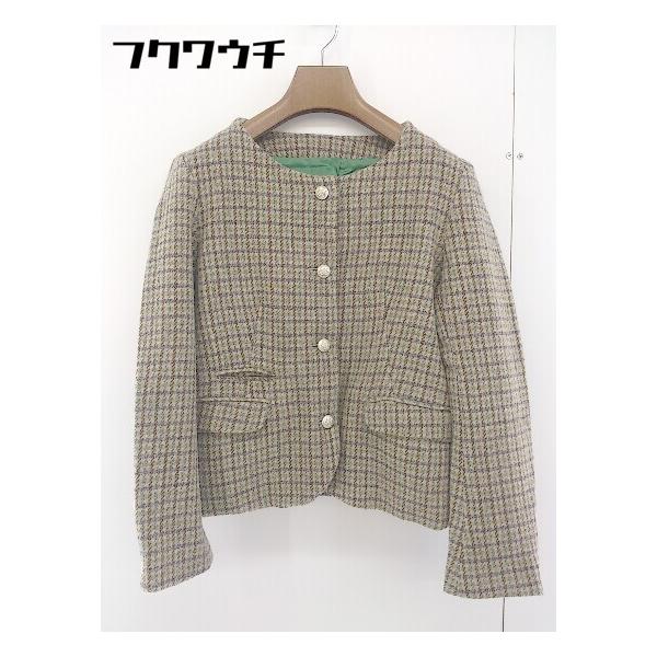 管理番号： 111015000137220211019ベースW4/採武コタ愛付属品： 無素材： 画像参照色： ベージュ系サイズ： サイズ36梱包サイズ： 通常採寸サイズ： 着丈：約52cm　肩幅：約38cm　身幅：約45cm　袖丈：約55cm