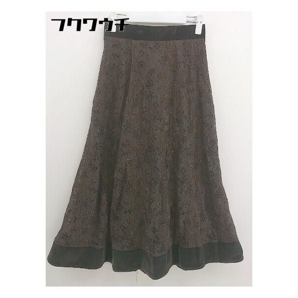 管理番号： 111020001597720211023ベースW81/長付属品： 無　　　　 やや擦れ感あり。ウエスト部分に洗濯バサミの跡のようなものあり。素材： 画像参照色： ブラウンサイズ： サイズF梱包サイズ： 通常採寸サイズ： 総丈：...
