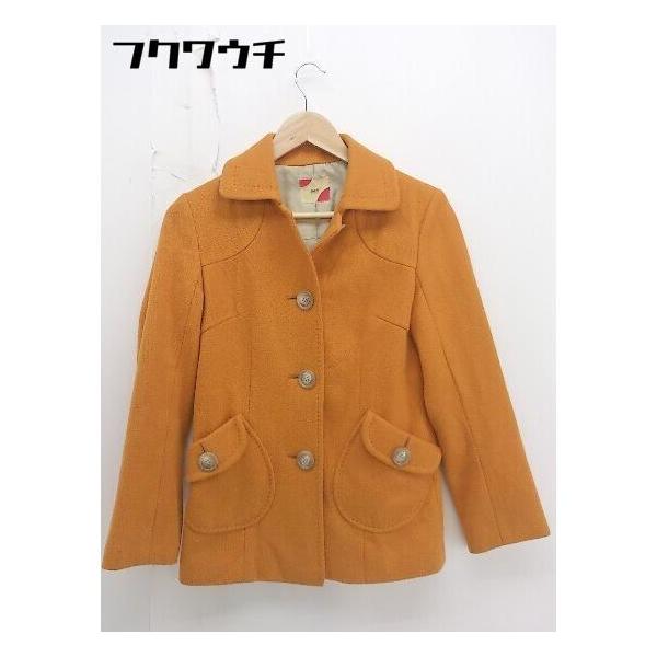 管理番号： 111104000987420211108ベースW89/長付属品： 無　　　　 やや擦れ感あり。正面左肩、背面左袖先に汚れのようなものあり。素材： 画像参照色： オレンジサイズ： サイズ38梱包サイズ： 通常採寸サイズ： 着丈：...