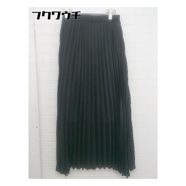 管理番号： 111105000575020211109ベースW91/長付属品： 無　　　　 正面裾に1cm程度の穴が2か所あり素材： 画像参照色： ブラックサイズ： サイズF梱包サイズ： 通常採寸サイズ： 総丈：約90cm　ウエスト：約33...