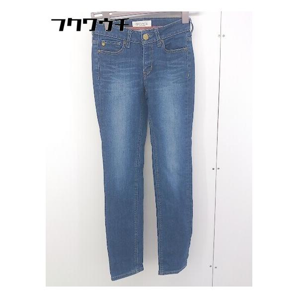 管理番号： 111118000068720220120ベースW324/野付属品： 無　　　　 多少の色褪せあり。素材： 画像参照色： ブルーサイズ： サイズ23梱包サイズ： 通常採寸サイズ： 股上：約20cm　股下：約77cm　ウエスト：約...