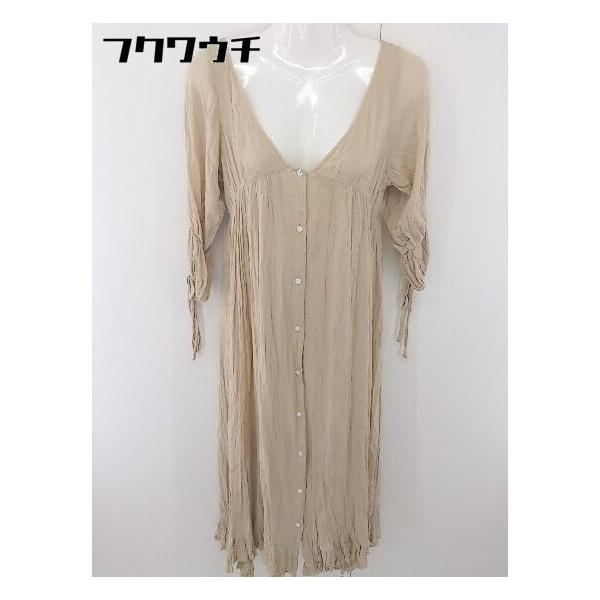 管理番号： 111123002576920211202ベースW102/長<br>付属品： 替えボタン1個<br>素材： 画像参照<br>色： ベージュ<br>サイズ： サイズF<br&g...