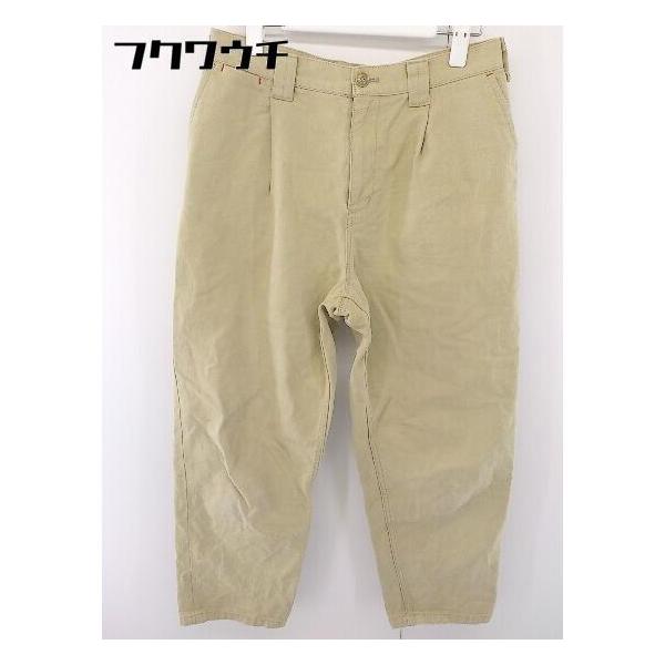 管理番号： 111129000283020211208ベースW378/愛付属品： 無　　　　 全体的に擦れあり。素材： 画像参照色： ベージュサイズ： サイズM梱包サイズ： 通常採寸サイズ： 股上：約30cm　股下：約67cm　ウエスト：約...