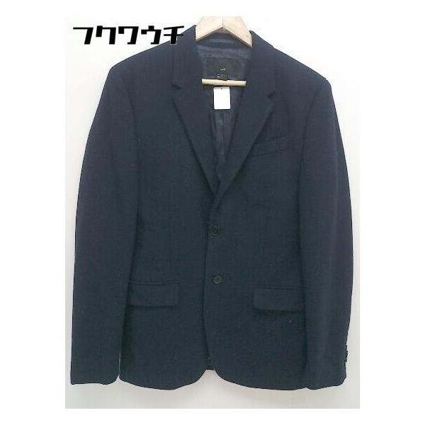 管理番号： 111130000599820241017ベースW102/菅付属品： 無<br>裏地に薄い汚れあり。<br>全体的に毛玉あり。素材： 画像参照色： ネイビーサイズ： サイズEUR 46 US 36R梱包サ...