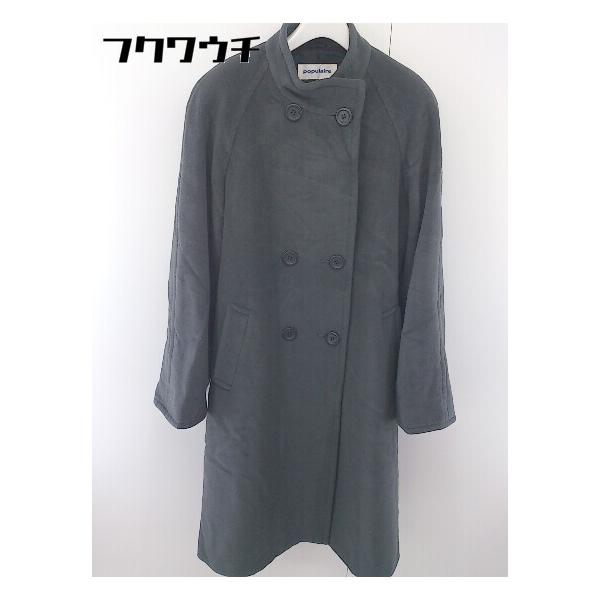 管理番号： 111209000590820211213ベースW173/横付属品： 無　　　　 背面下部に傷あり。　　　　 肩パット入りです。素材： 画像参照色： グレーサイズ： サイズ 7AR梱包サイズ： 通常採寸サイズ： 着丈：約110c...