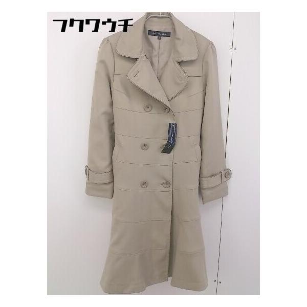 管理番号： 111218000104920220131ベースW738/成付属品： タグ　　　　 ウエストリボン　　　　 第3ボタン付近にシミの様な汚れあり。素材： 画像参照色： ベージュ系サイズ： サイズ7梱包サイズ： 通常採寸サイズ： 着...