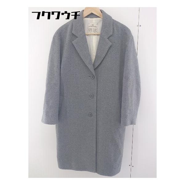 管理番号： 111224000074620220112ベースW235/横付属品： 無　　　　 襟内側に汚れあり。素材： 画像参照色： グレーサイズ： サイズ L梱包サイズ： 通常採寸サイズ： 着丈：約94cm　肩幅：約50cm　身幅：約55...