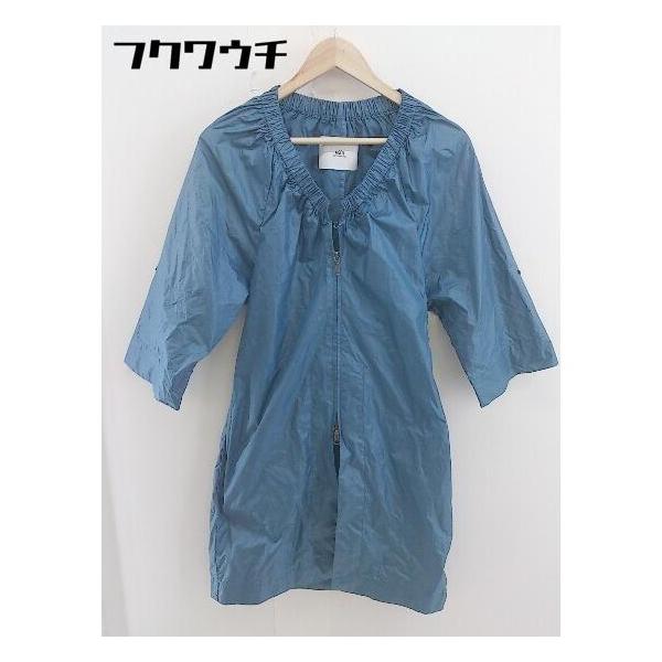 管理番号： 111227000747020220114ベースW770/勝付属品： あて布素材： 画像参照色： ブルー系サイズ： 表記なし梱包サイズ： 通常採寸サイズ： 着丈：約89cm　肩幅：-cm　身幅：約50cm　袖丈：約60cm