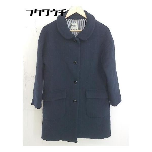 管理番号： 120104000068820220209ベースW743/成付属品： 無　　　　 全体的に毛玉あり。　　　　 首内側に汚れあり。素材： 画像参照色： ネイビー系サイズ： 表記なし梱包サイズ： 大採寸サイズ： 着丈：約84cm　肩...