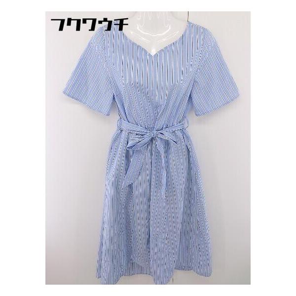 管理番号： 120112000116120220117ベースW717/大付属品： ウエストリボン素材： 画像参照色： ブルーサイズ： サイズF梱包サイズ： 通常採寸サイズ： 着丈：約111cm　肩幅：約37cm　身幅：約45cm　ウエスト：...