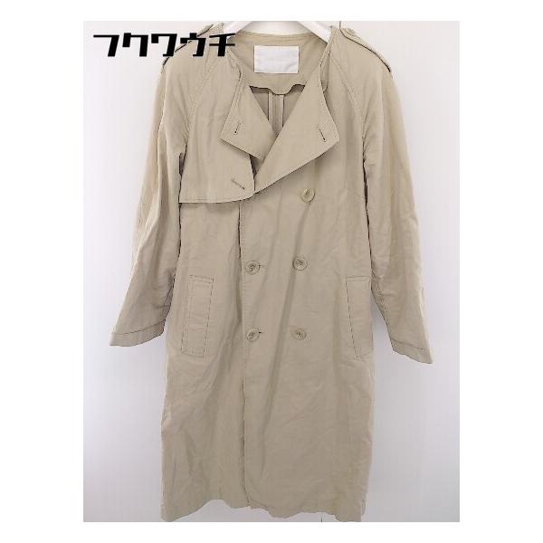 管理番号： 120113000192220220117ベースW736/成付属品： ウエストベルト素材： 画像参照色： ベージュ系サイズ： サイズF梱包サイズ： 大採寸サイズ： 着丈：約102.5cm　肩幅：-cm　身幅：約49cm　袖丈：約...