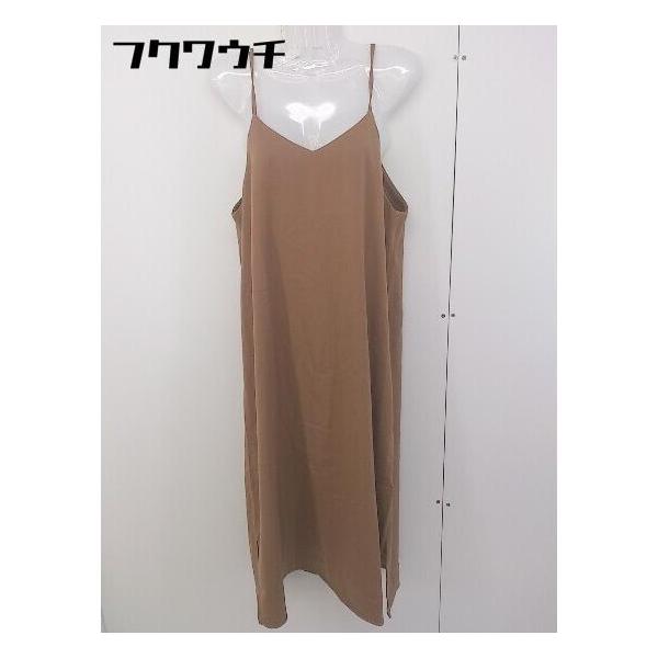 管理番号： 120131000136020220207ベースW781/成付属品： 無素材： 画像参照色： ブラウン系サイズ： サイズF梱包サイズ： 通常採寸サイズ： 総丈：約116cm　肩幅：-cm　身幅：約46cm　ウエスト：-cm　袖丈...