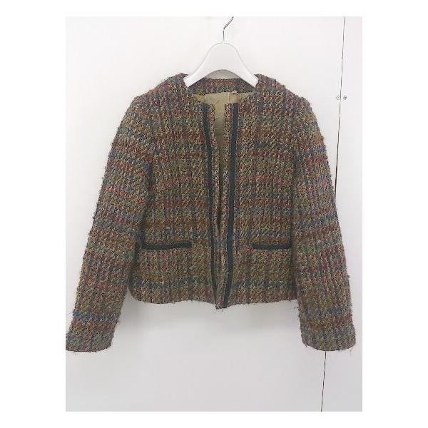 管理番号： 120210000047120220318ベースW206/菅付属品： 無素材： 画像参照色： ブラウン系 マルチサイズ： サイズ38梱包サイズ： 通常採寸サイズ： 着丈：約47cm　肩幅：約35cm　身幅：約42cm　袖丈：約55cm