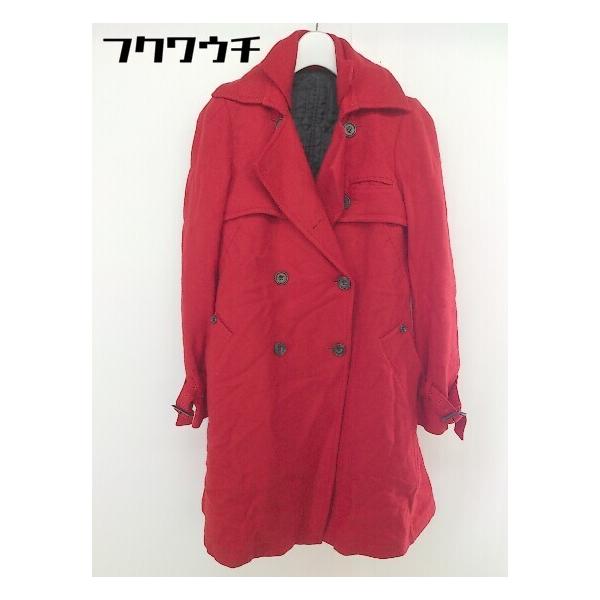 管理番号： 120210000636720220221ベースW116/李付属品： ライナー　　　　 ライナーは取り外し可能です。素材： 画像参照色： レッドサイズ： サイズ36梱包サイズ： 通常採寸サイズ： 着丈：約83.5cm　肩幅：約3...