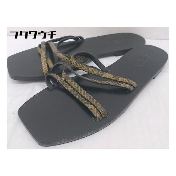 管理番号： 120211000232820220302ベースS266/成付属品： 無素材： レザー/レザーソール色： ブラウン系 ブラックサイズ： サイズ37梱包サイズ： 通常採寸サイズ： 底長：約25cm　底甲幅：約9.5cm　ヒール：-cm