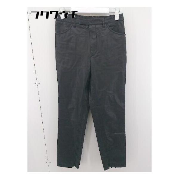 管理番号： 120219000229420220224ベースW154/長付属品： 無　　　　 保管時のシワあり。素材： 画像参照色： ブラックサイズ： サイズ36梱包サイズ： 通常採寸サイズ： 股上：約25cm　股下：約69cm　ウエスト：...