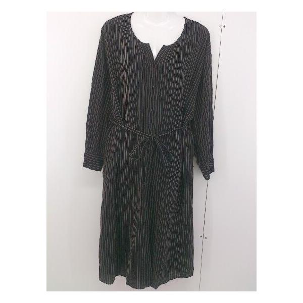 管理番号： 120412000814720220418ベースW894/成<br>付属品： ウエスト紐<br>素材： 画像参照<br>色： ブラック ベージュ系<br>サイズ： サイズM<...