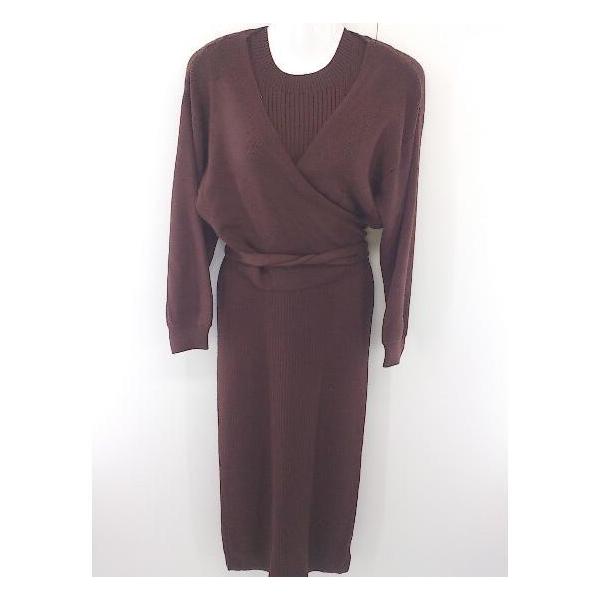 管理番号： 120524000111720220610ベースW375/菅付属品： 無　　　　 ワンピース部分にほつれあり。素材： 画像参照色： ブラウンサイズ： サイズF梱包サイズ： 通常採寸サイズ： 【ワンピース】着丈：約122cm　肩幅...