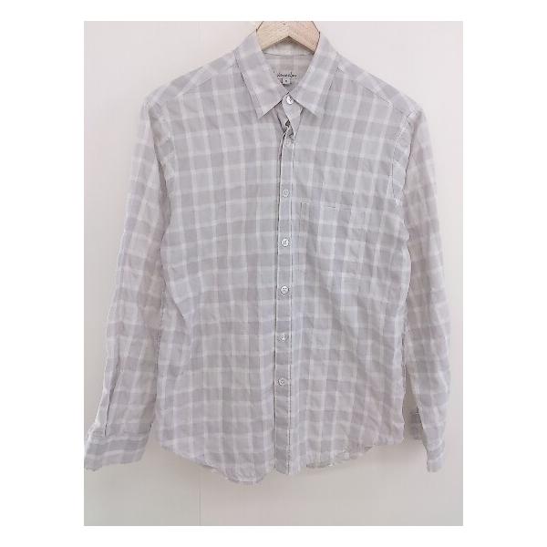 管理番号： 120531000123820241019ベースW59/山付属品： 無<br>全体的に汚れあり。素材： 画像参照色： グレー オフホワイトサイズ： サイズM梱包サイズ： 通常付属品： 無<br>全体的に汚...