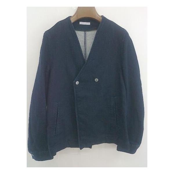 管理番号： 120602000320820220620ベースW871/宮付属品： 無　　　　 やや使用感のある商品です。素材： 画像参照色： ダークネイビーサイズ： サイズF梱包サイズ： 通常採寸サイズ： 着丈：約60.5cm　肩幅：約38...