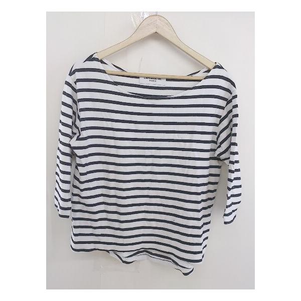 管理番号： 120623000320320220801ベースW4/林付属品： 無　　　　 多少の使用感あり素材： 画像参照色： ホワイト ブラックサイズ： 表記なし梱包サイズ： 通常採寸サイズ： 着丈：約58cm　肩幅：約49cm　身幅：約...